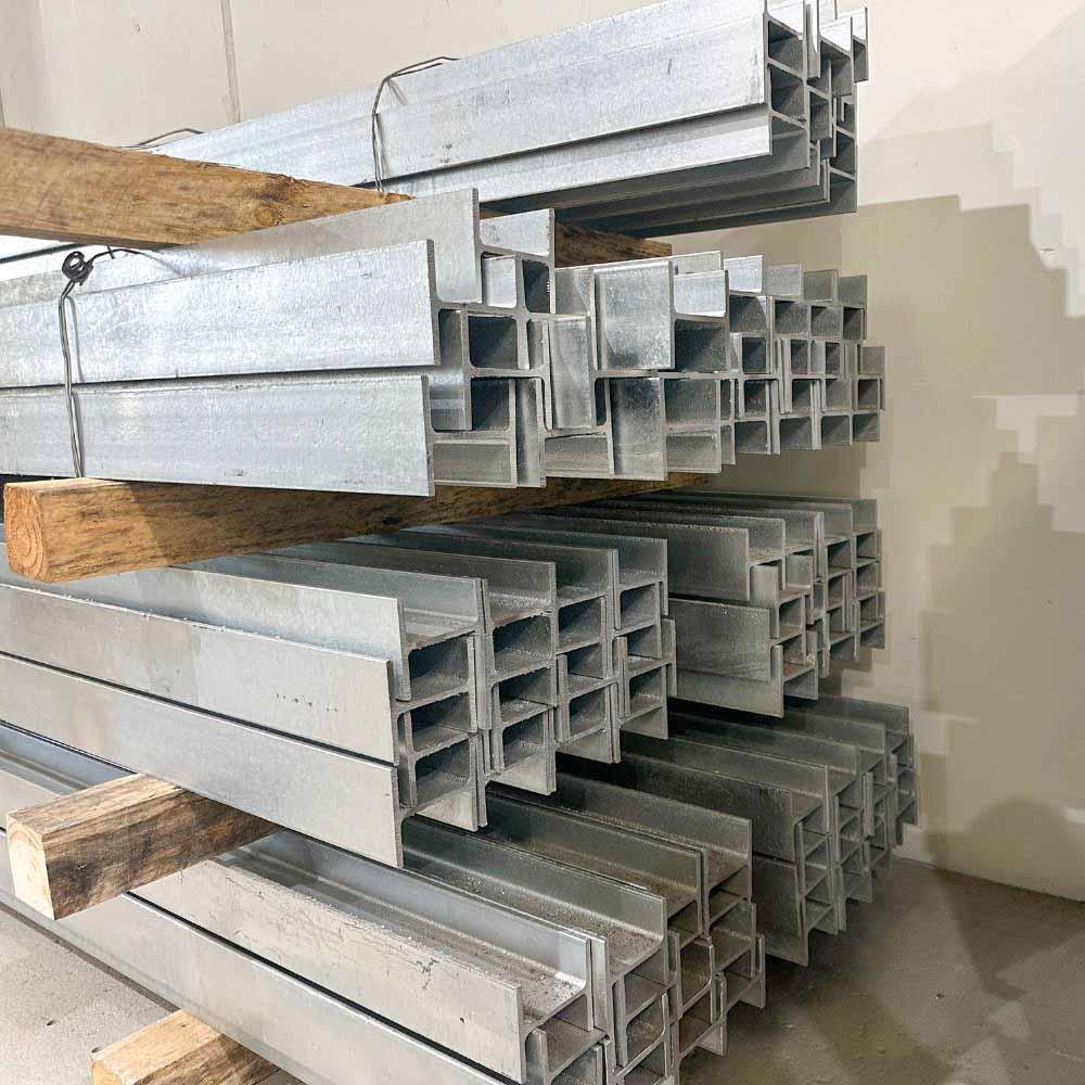 Retaining Wall Steel H Section 100UC - Heavy Duty Galvanised Steel H ...