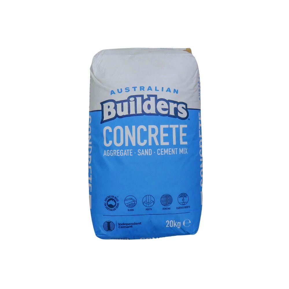 Australian Builders Concrete Mix 20kg – Landscape Supply