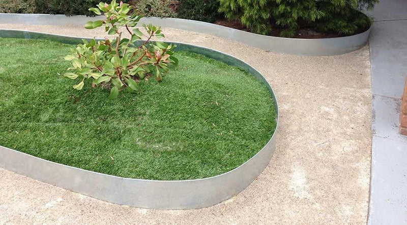 FormBoss® Durable Galvanized Steel Metal Garden Edging 1.6mm Australia ...