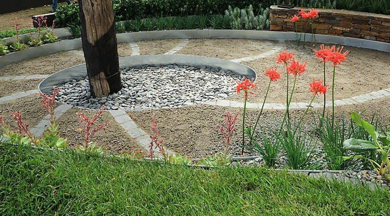 FormBoss® Durable Galvanized Steel Metal Garden Edging 1.6mm Australia ...
